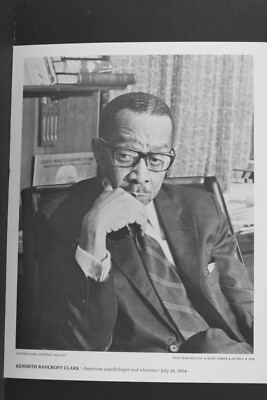 Kenneth Bancroft Clark - Print by International Portrait Gallery ...