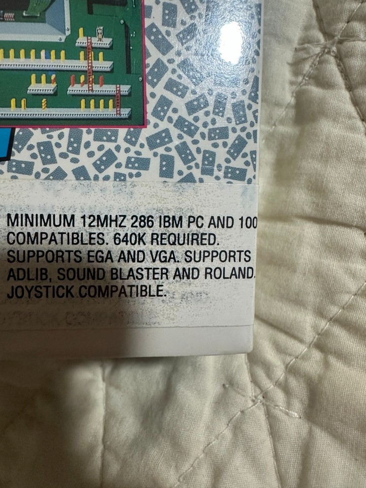This Game is No Push-Over FACTORY SEALED & MINTY IBM PC 3.5" Ocean 1992 ...