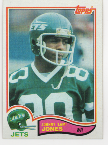 1982 Topps Johnny 'Lam' Jones #170 Football DNA Games | eBay