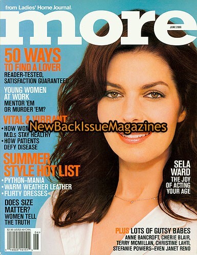More 6/00,Sela Ward of Sisters,Anne Bancroft,June 2000,*BRAND NEW ...