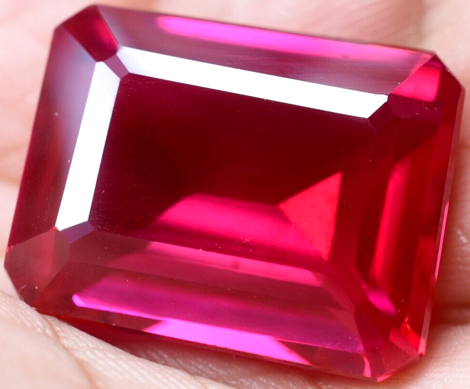 Natural 53.30 Ct Mogok Pink Ruby Sparkling GGL Certified Loose Gemstone ...