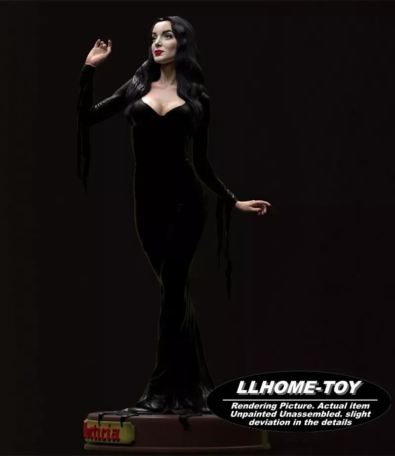 1/8 24cm Morticia Addams 3D Print Model Kit Unpainted Unassembled GK | eBay