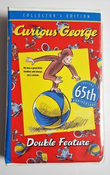 Curious George 65th Anniversary Special VHS Video Tape 2005 SVE ...