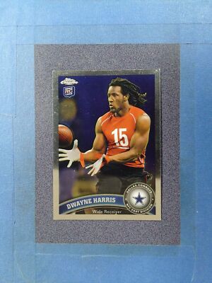 2011 Topps Chrome DWAYNE HARRIS Rookie Dallas Cowboys RC #145 @QI19 | eBay