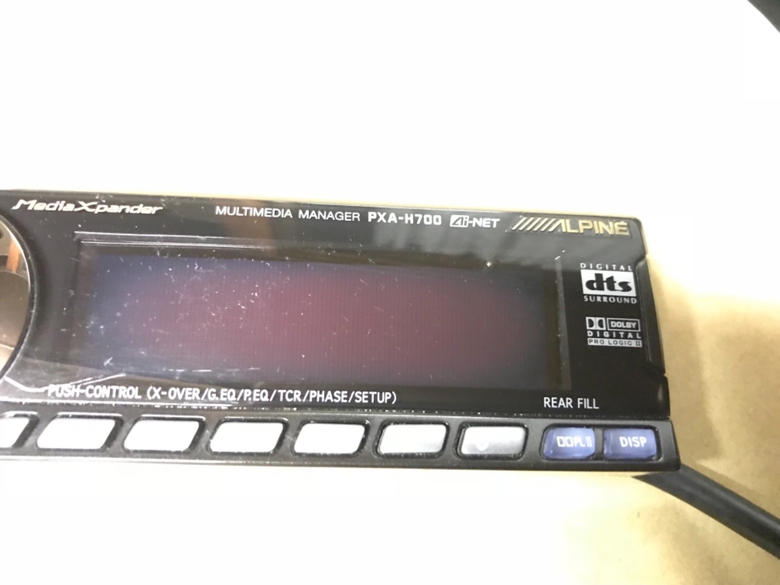 Alpine PXA-H700 controller WIRED REMOTE DISPLAY JAPAN | eBay