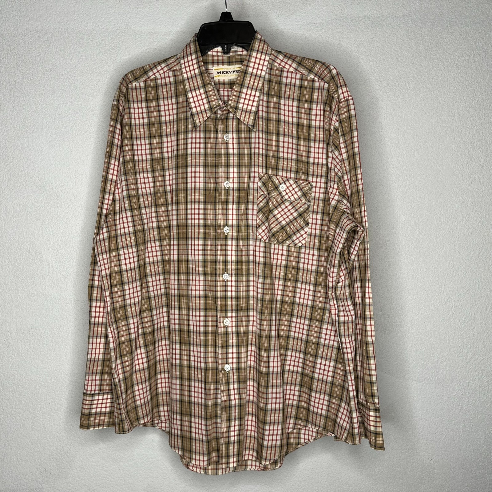 Vintage From The Mervyn's Men Collection Button Up Lo… - Gem