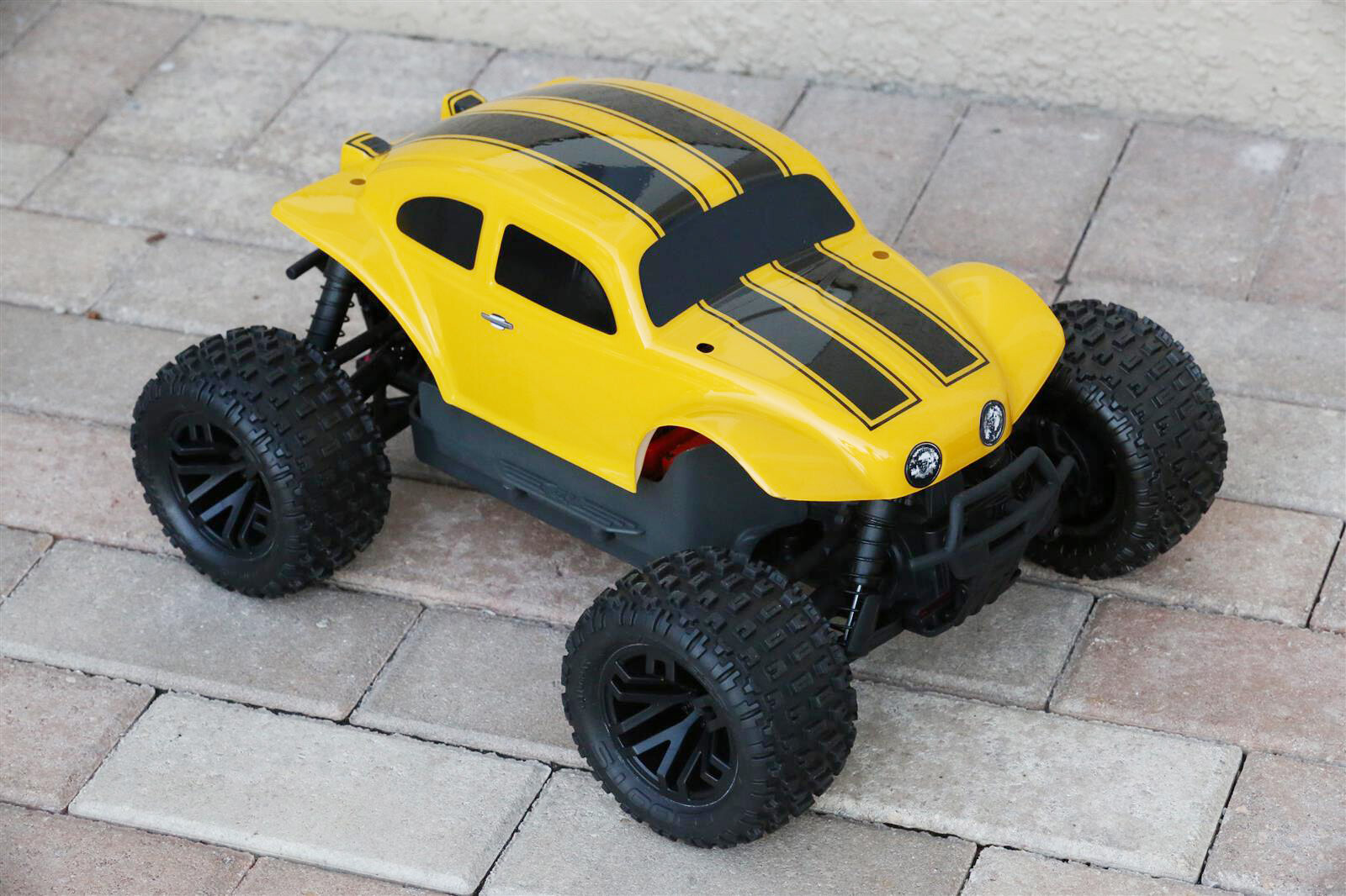 Custom Body Bumblebee Buggy for ARRMA GRANITE VOLTAGE 1/10 Mod Required ...