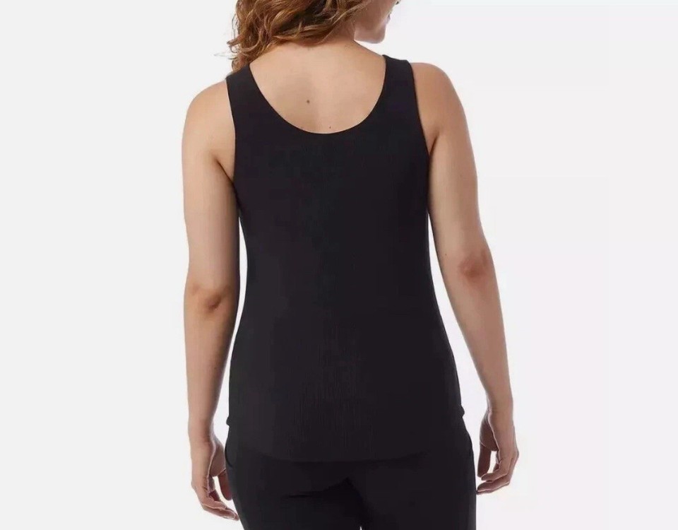 32 Degrees Cool Women's Soft Ribbed Fabric with Built-In-Bra Top | eBay