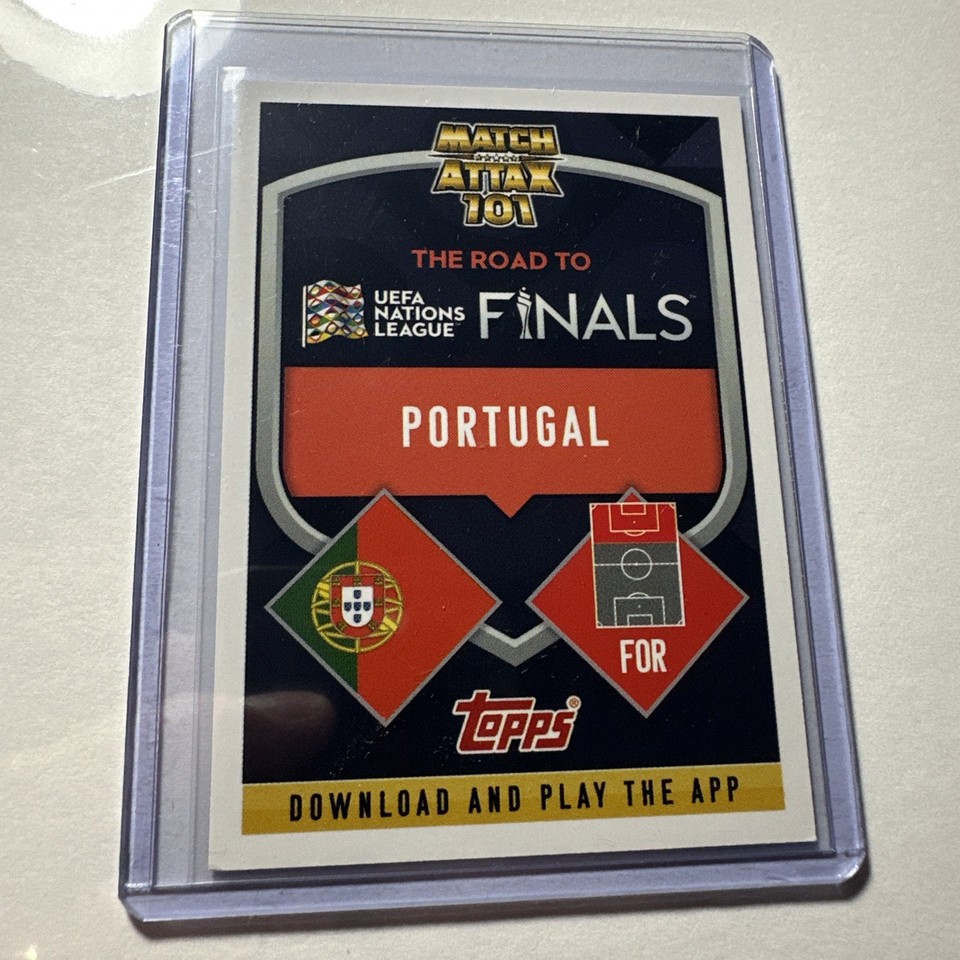 Cristiano Ronaldo Topps Match Attax 101 Portugal MATCH WINNER LTD ...