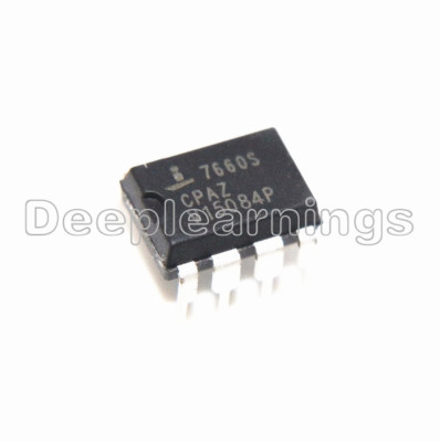 10PCS ICL7660SCPAZ ICL7660S CMOS Voltage Converter IC INTERSIL DIP-8 ...
