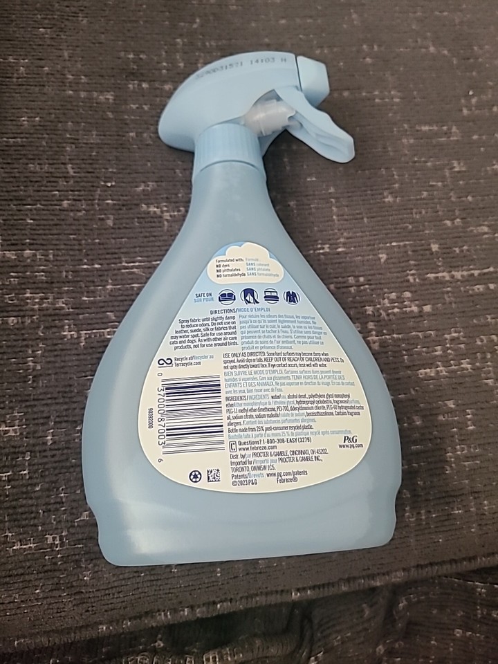 New Febreze Fabric Refresher, Original Gain Scent, 16.9 fl oz | eBay