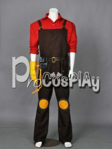 NEW! Team Fortress 2 Red Engineer Suit Uniform Cosplay Costume Custom ...