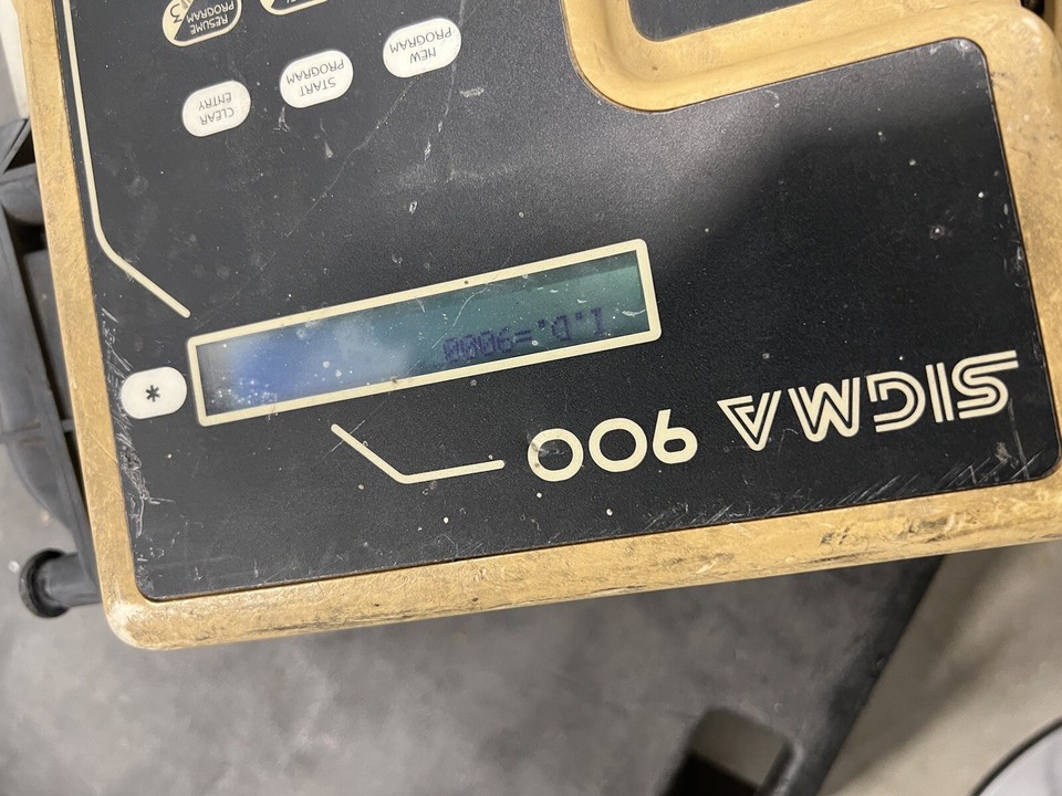 Hach SIGMA 900 Portable Autosampler CONTROLLER w Battery charger As iS ...