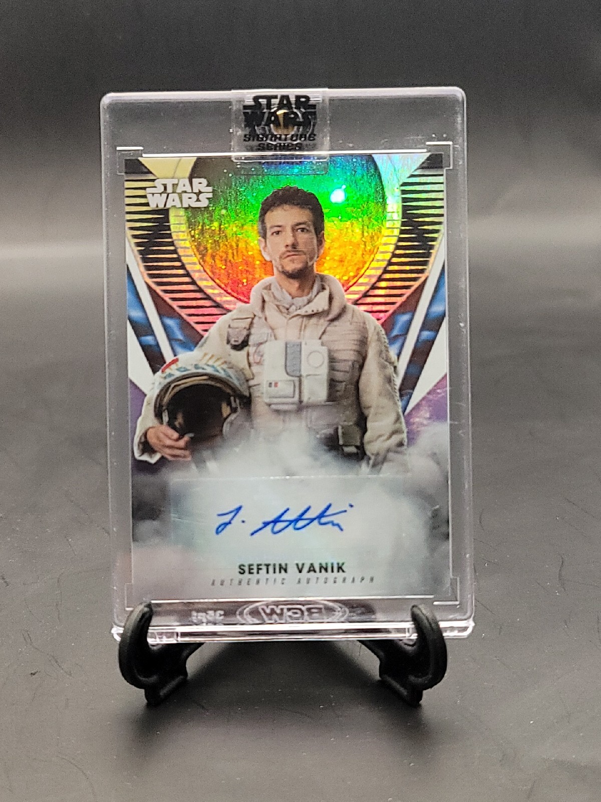 2023 Topps Star Wars Autograph Seftin Vanik 1 Auto A-JA Rise Of ...