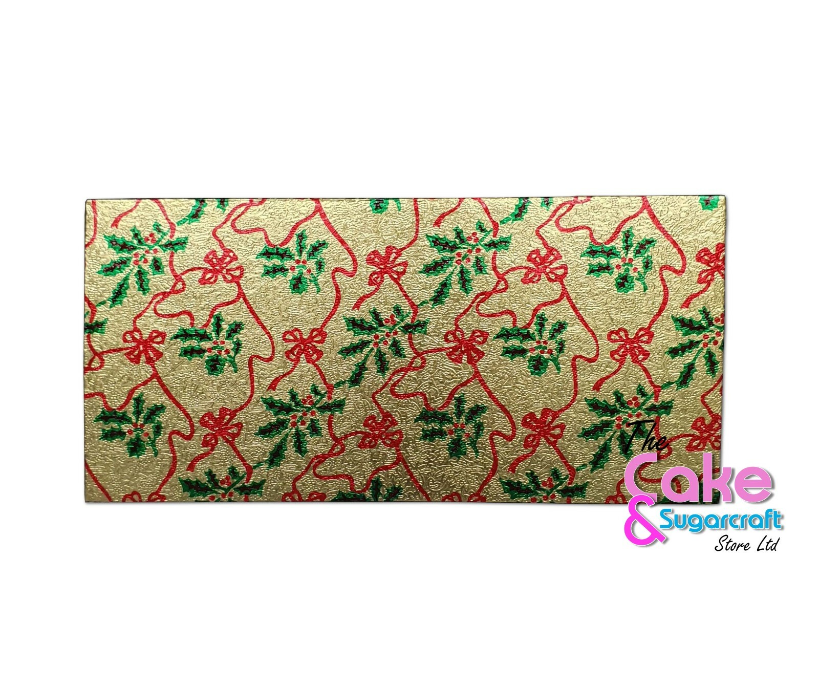 Christmas Yule Log Box and Board Xmas Log and Gold Log Board | eBay UK