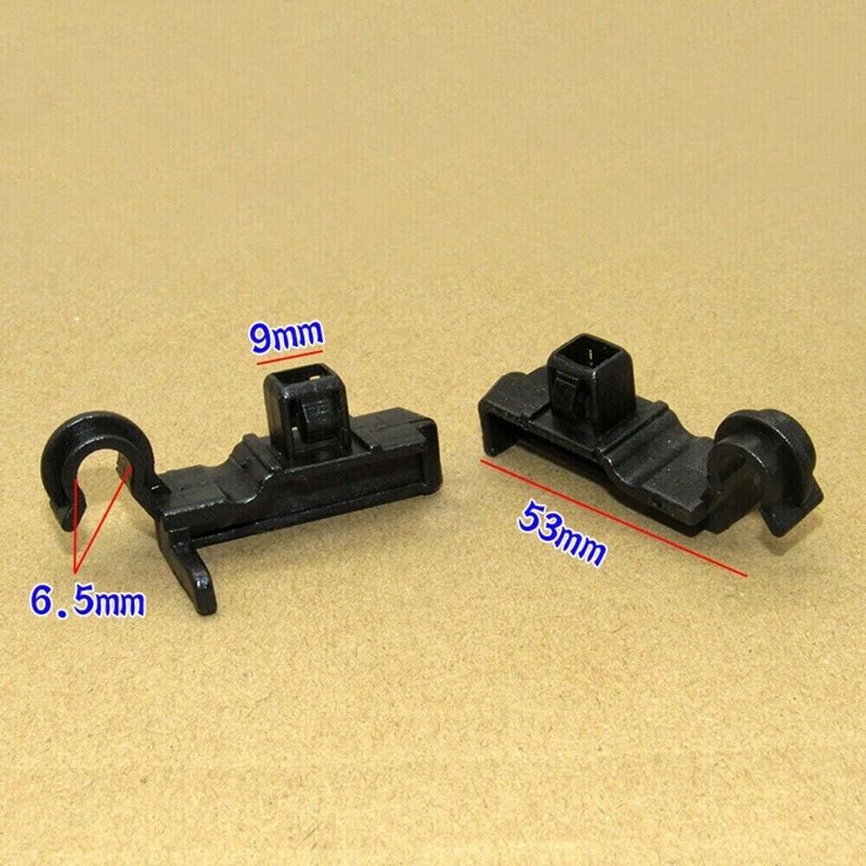 2 Set Car Hood Prop Rod Clip Grommet Plastic Bonnet Stay Holder For ...