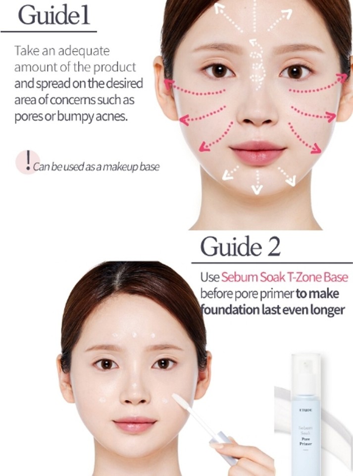 [ETUDE HOUSE] Sebum Soak Pore Primer / 30 ml | eBay