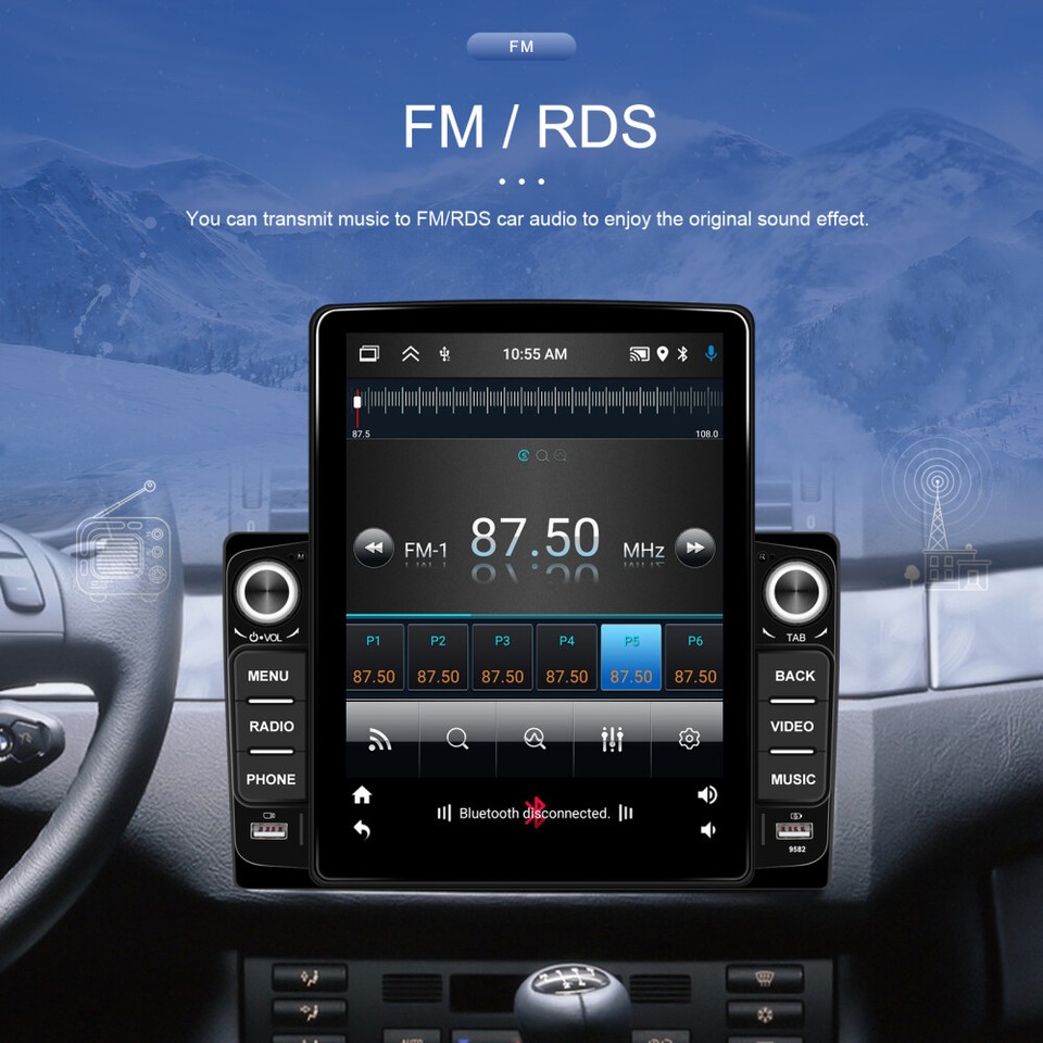 9.5" Car Stereo Radio Android 15 Carplay For Ford F-150 F150 2009-2014 ...