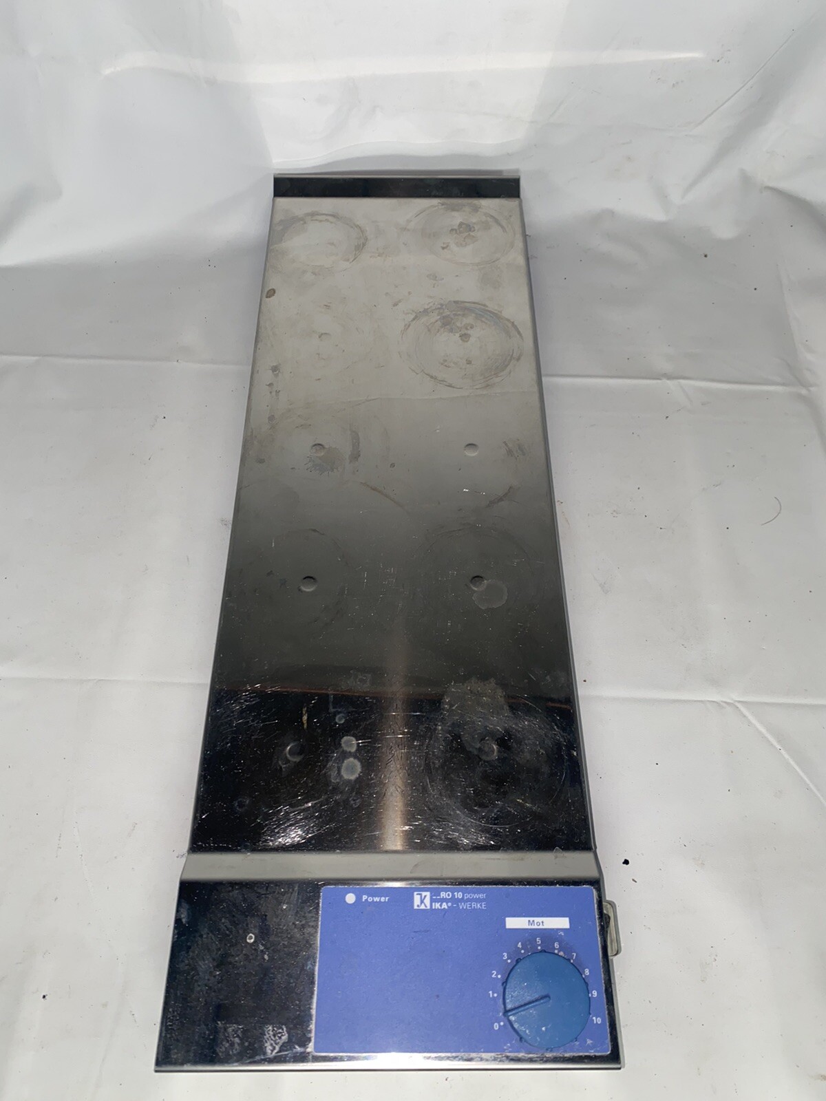 IKA RO-10P-S1 0-1200 RPM 10 POSITION BENCHTOP MAGNETIC STIRRER, IKA ...