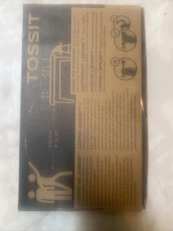 TOSSIT Game Set - Indoor, Outdoor Suction Cup Throwing Party Game 7 ...