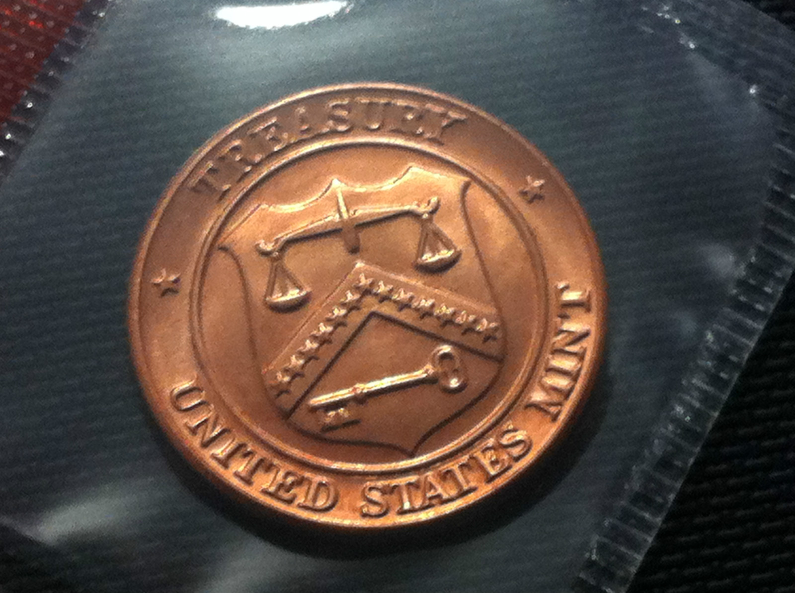 United States Mint Coin Brass Token- DENVER Treasury- Uncirculated ...