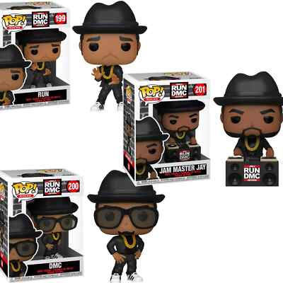 Run DMC Jam Master Pop! Vinyl Figure 199 200 201 - 3 Set Deal | eBay