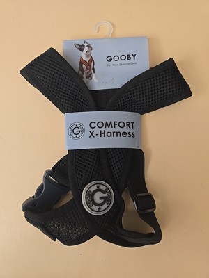 Gooby Black Comfort X Harness for Dogs Sz L | eBay