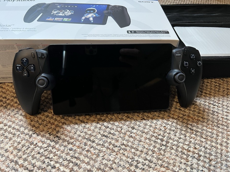 PlayStation Portal Midnight Black PS5 Remote Player With Charging Stand ...
