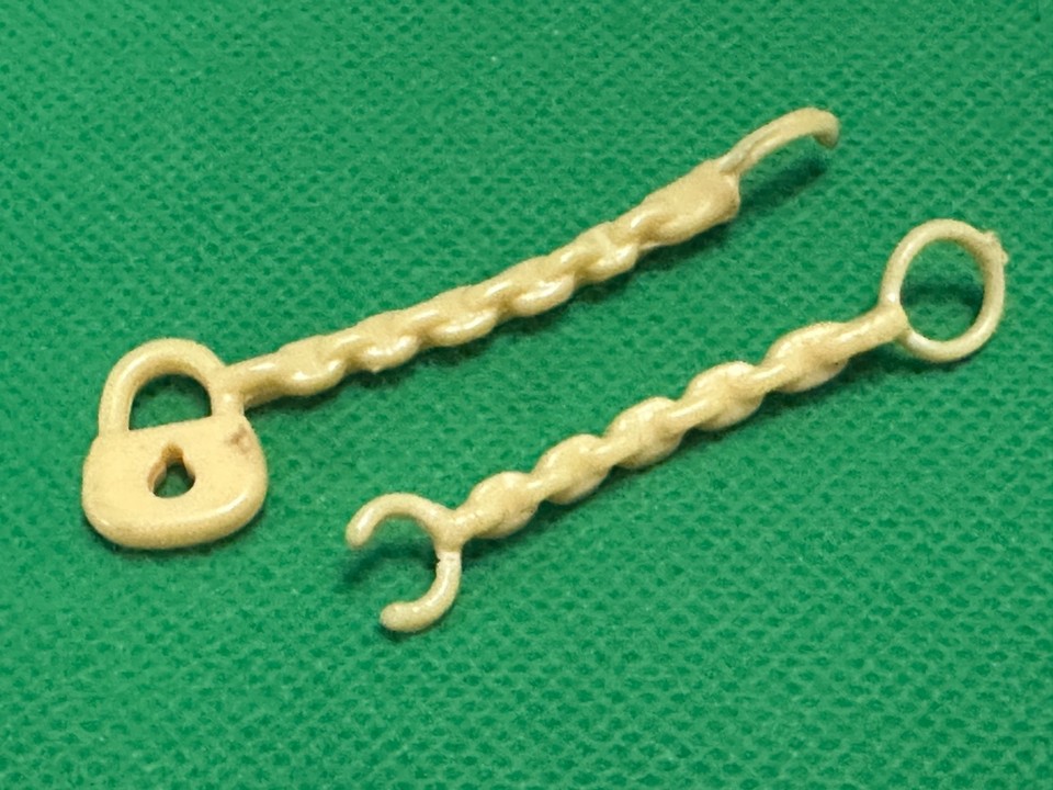Vintage Remco Karate Kid 1986 Sato BREAKAWAY CHAIN BROKEN HOOK AS-IS ...