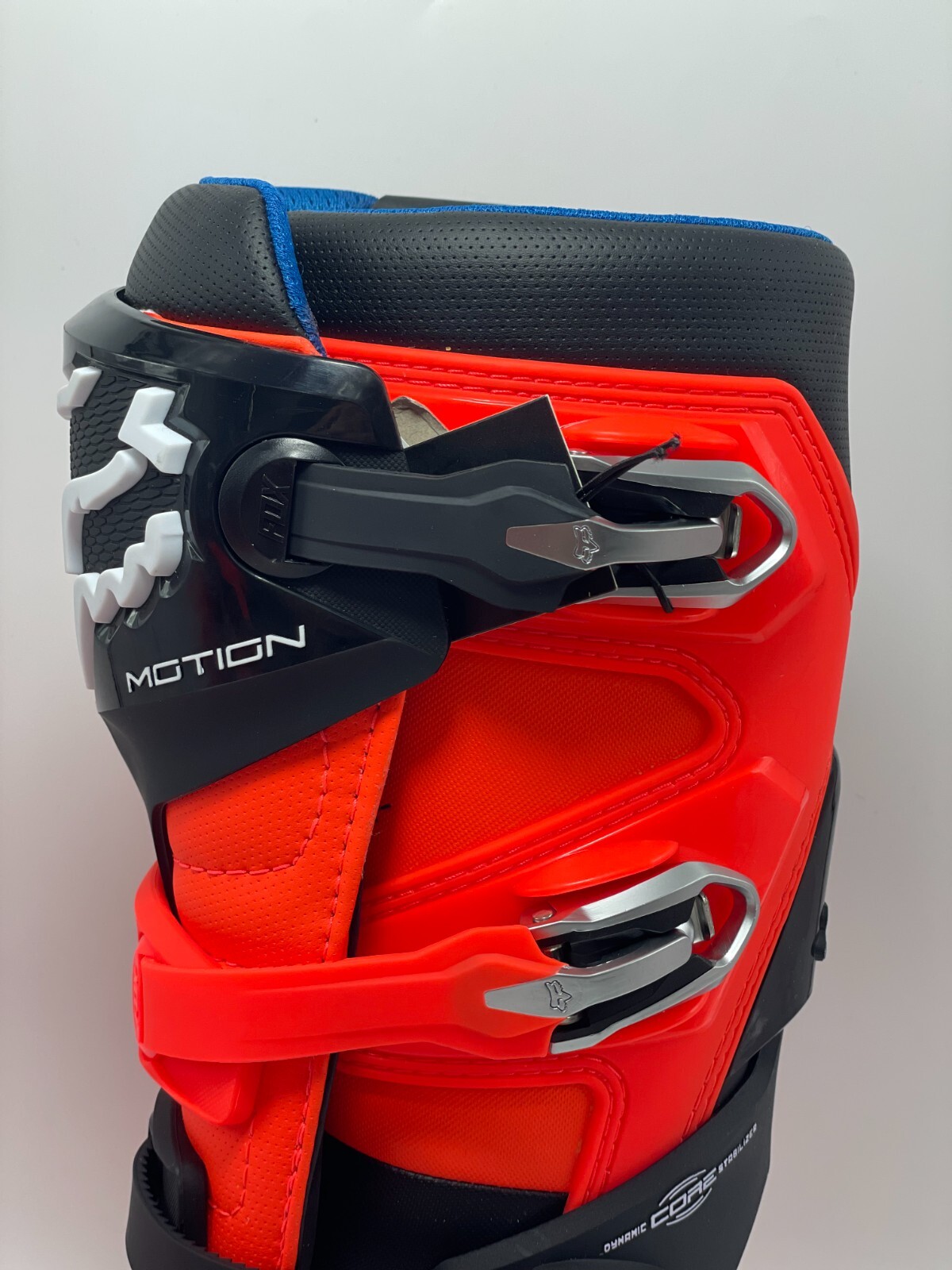 NEW OPEN BOX FOX RACING MOTION BOOT - COLOR FLO ORANGE - US 5 - 29682 ...