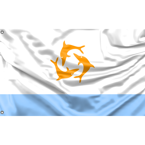 Dolphin Flag, Unique Design, 3x5 Ft / 90x150 cm size, EU Made | eBay