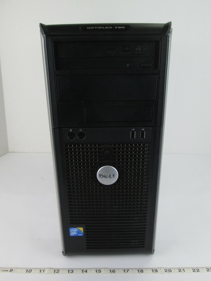 Dell OptiPlex 780 Desktop PC Tower Windows 10 Pro 500GB HDD 3.00Ghz 4GB ...