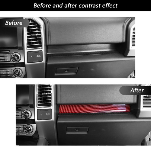 Interior Center Console Co-poilt Dash Strip Trim for Ford F150 15-20 ...