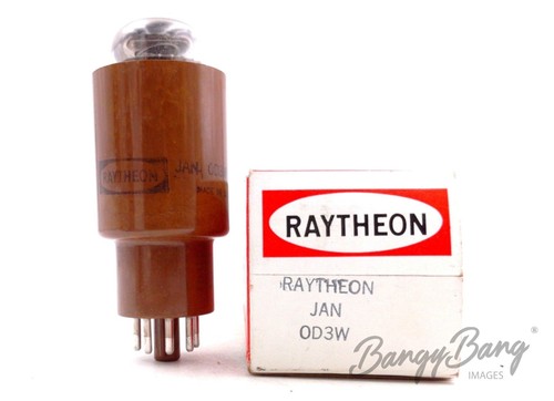 Vintage Raytheon 0D3W Gas Filled Cold Cathode Voltage Regulator Audio ...