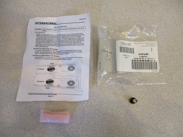 International Light 3533928C1 Ambulance Cluster Panel Lights for sale ...