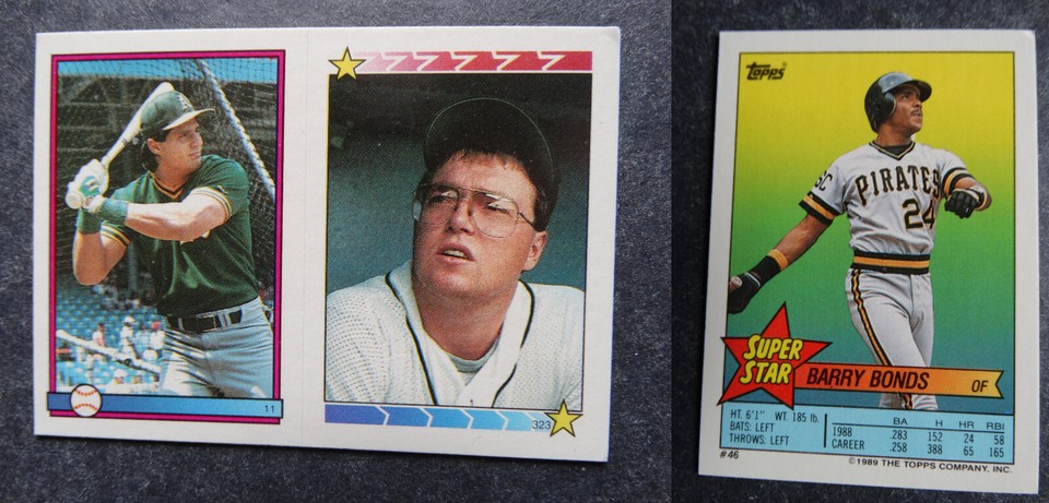1989 Topps Stickers Baseball Cards Complete Your Set U Pick From List 1 ...