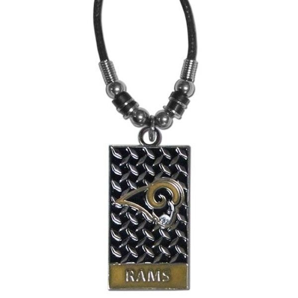 NFL Diamond Plate Rope Necklace - Choose Your Team | eBay