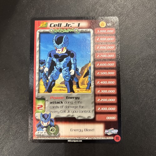 DBZ Dragon Ball Z Cell Jr. 1 115 CCG Limited Cell Games Saga NM-MINT ...
