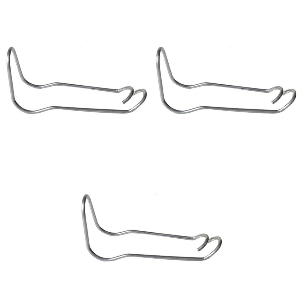 3 Pieces Greenhouse Glazing Clips Wire Accessories Steel Pipe Clamps ...