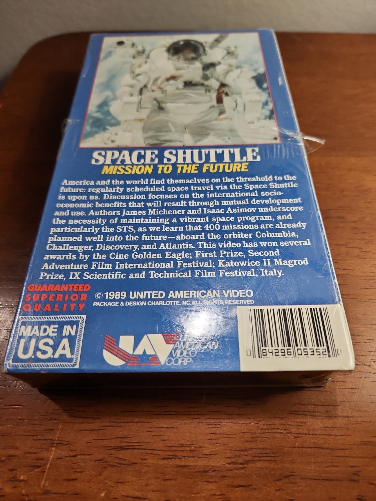 Vintage NASA Space Shuttle Mission to the Future 1989 VHS Brand New ...