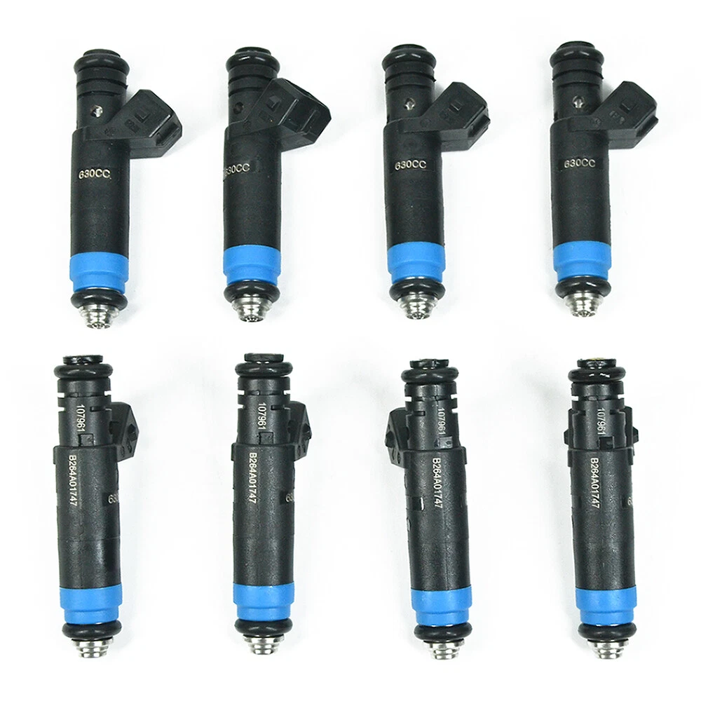8X 60lb Fuel Injectors for SIEMENS DEKA LS1 LS6 Mustang 5.0 630cc Bosch ...