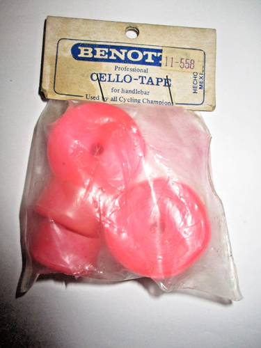 Benotto Cello Bike / Bicycle Handlebar Tape Smooth Bright Pink ...