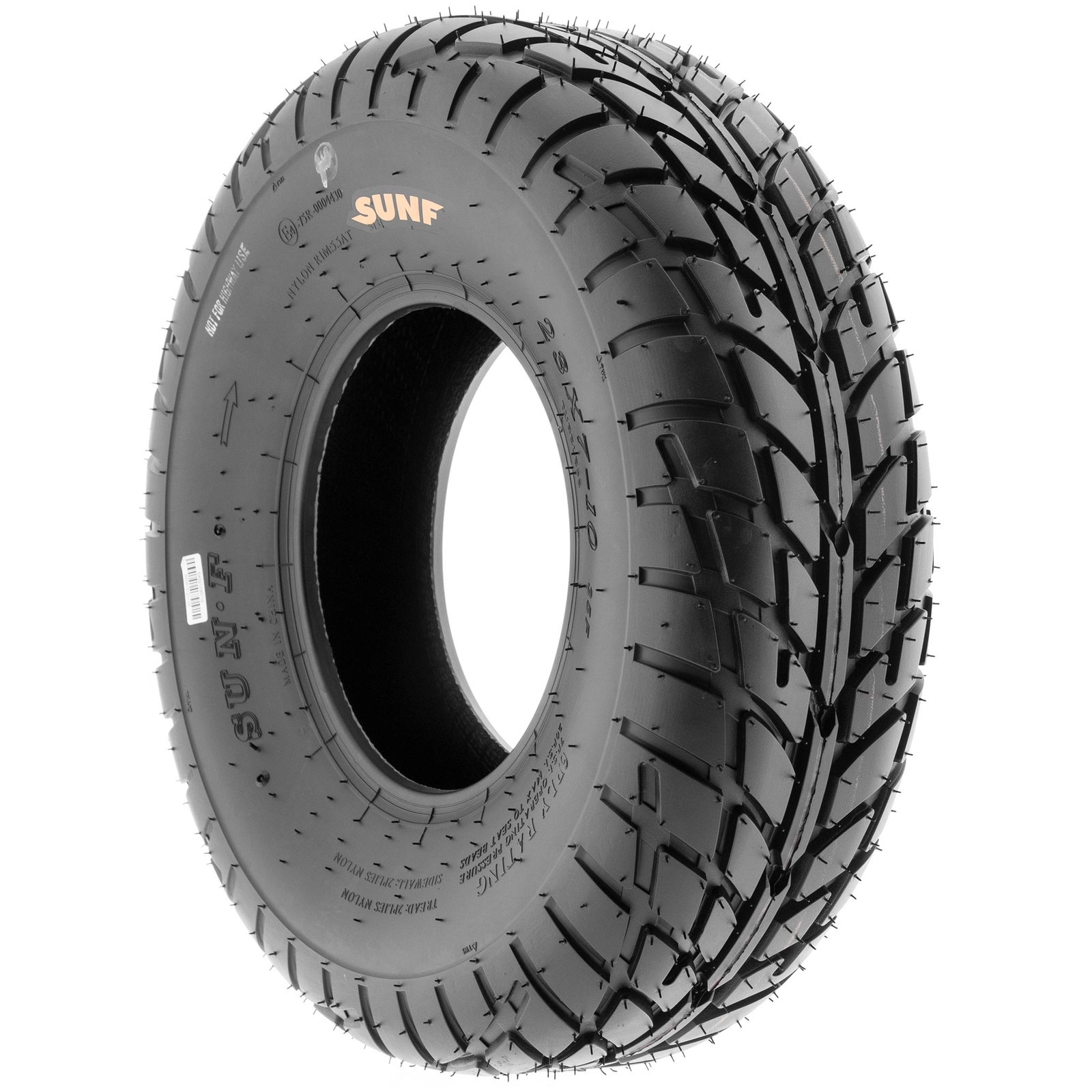 SunF 145/70-6 145/70x6 14x6-6 Quad ATV All Terrain Tires 6PR A021 [Set ...