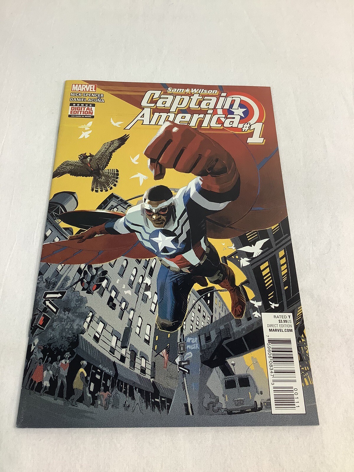 Sam Wilson: Captain America Issue #1 Marvel 2015 Raw | eBay