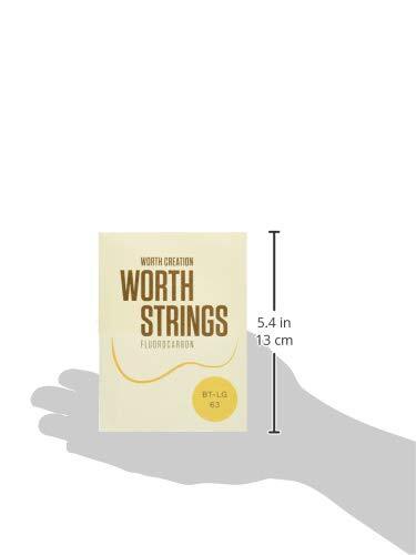 [Worth] BT-LG Brown Fluorocarbon String Set for Low-G Tenor Ukulele ...