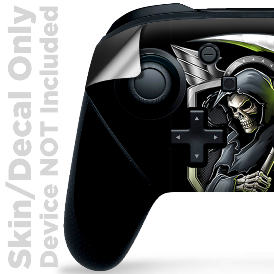Nintendo Switch Pro Controller Skin Decal Vinyl Wrap - Black ops grim ...