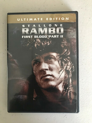 Rambo: First Blood Part II (DVD, 1985) 12236163572| eBay