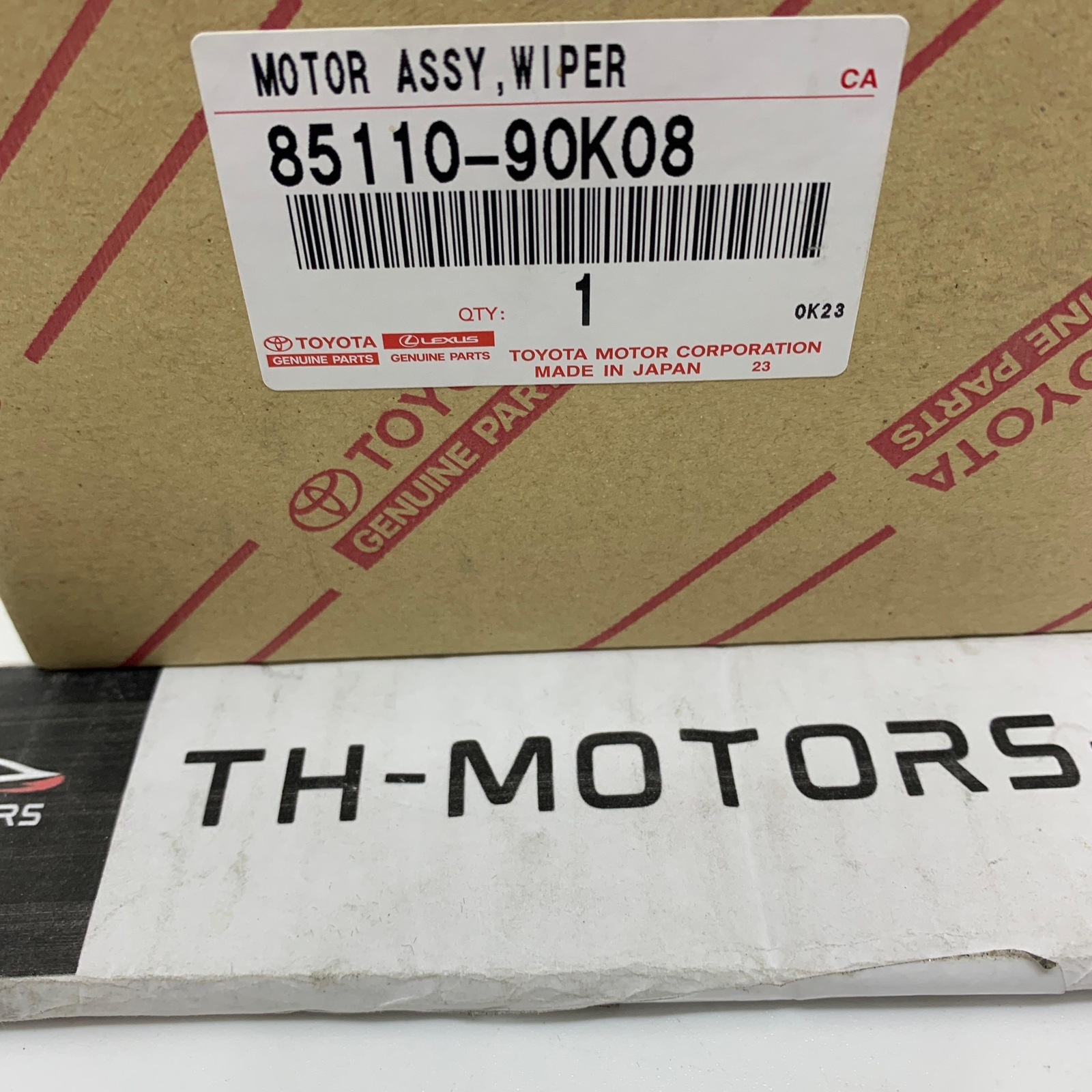 TOYOTA Genuine Land Cruiser Windshield Wiper Motor ASSY 85110-90K08 | eBay