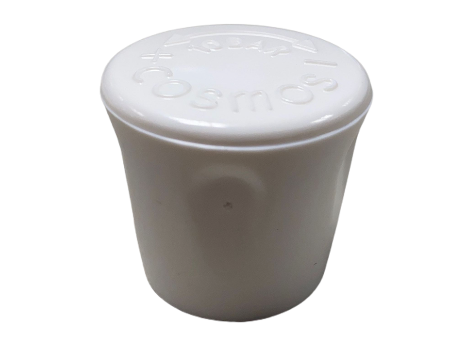 2 x Replacement White Radiator Valve Wheel Heads Handles Caps Only ...