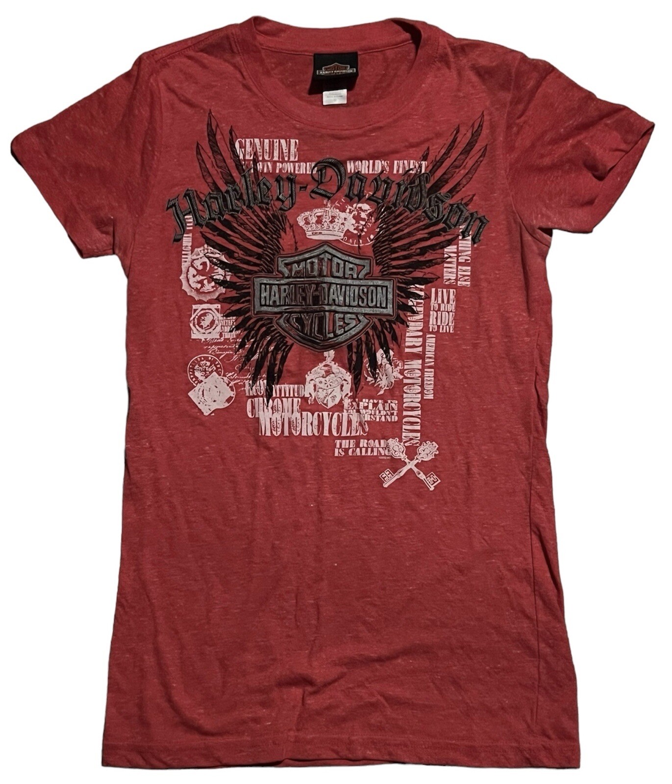 Red Harley Davidson Shirt